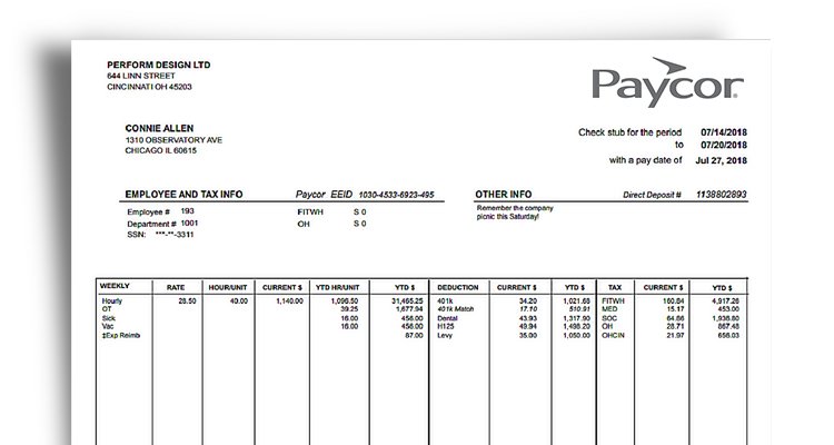 How To Read Your Last Pay Stub As W2 BrotundbutterfahrerCom