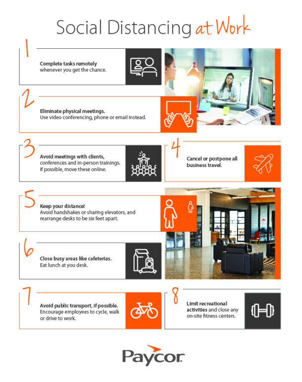 Social Distancing at Work