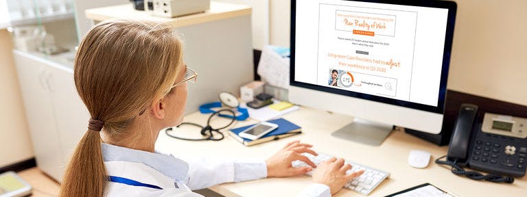 How Long-term care Providers are Managing the New Reality of Work