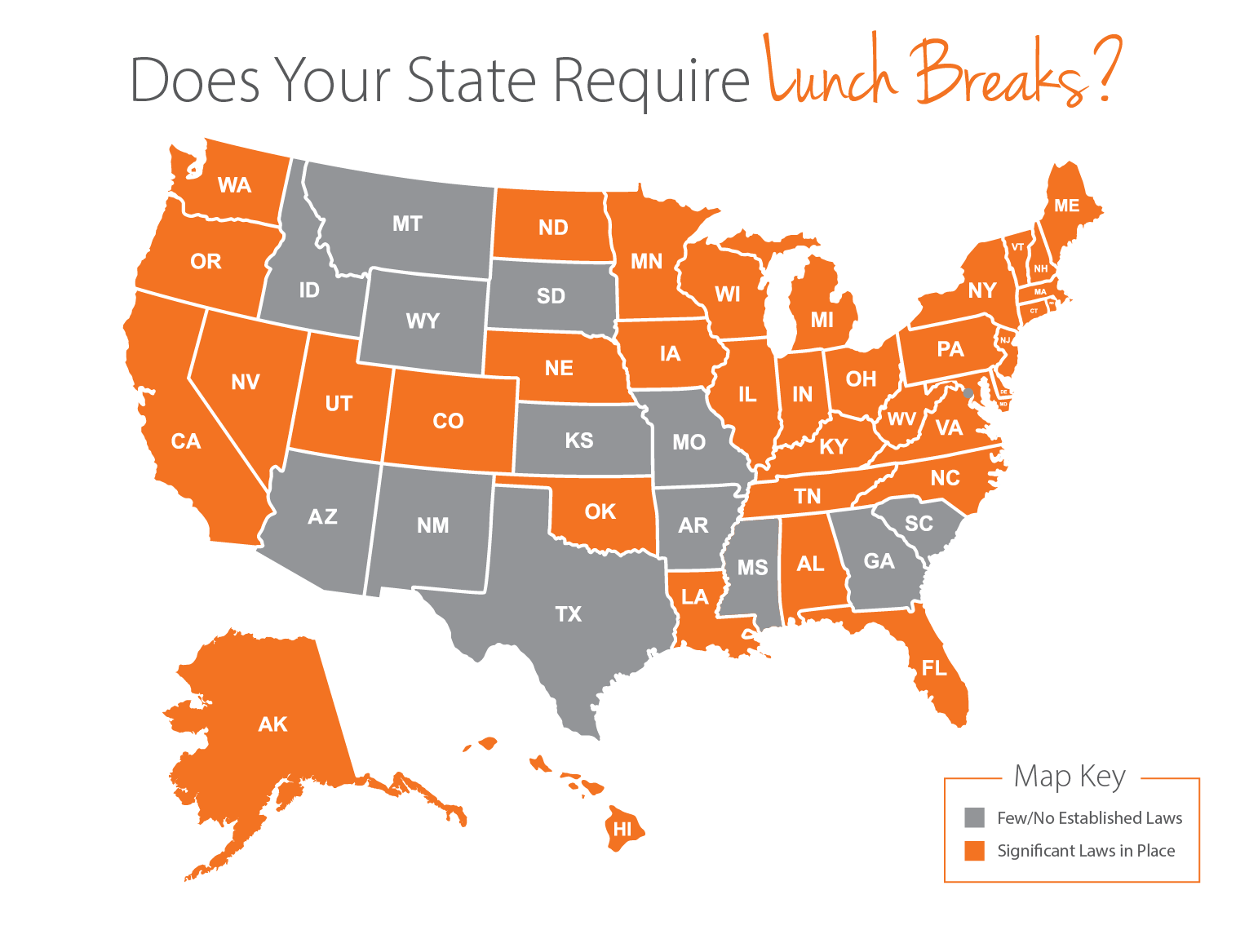 Lunch Break Laws By State [2025]