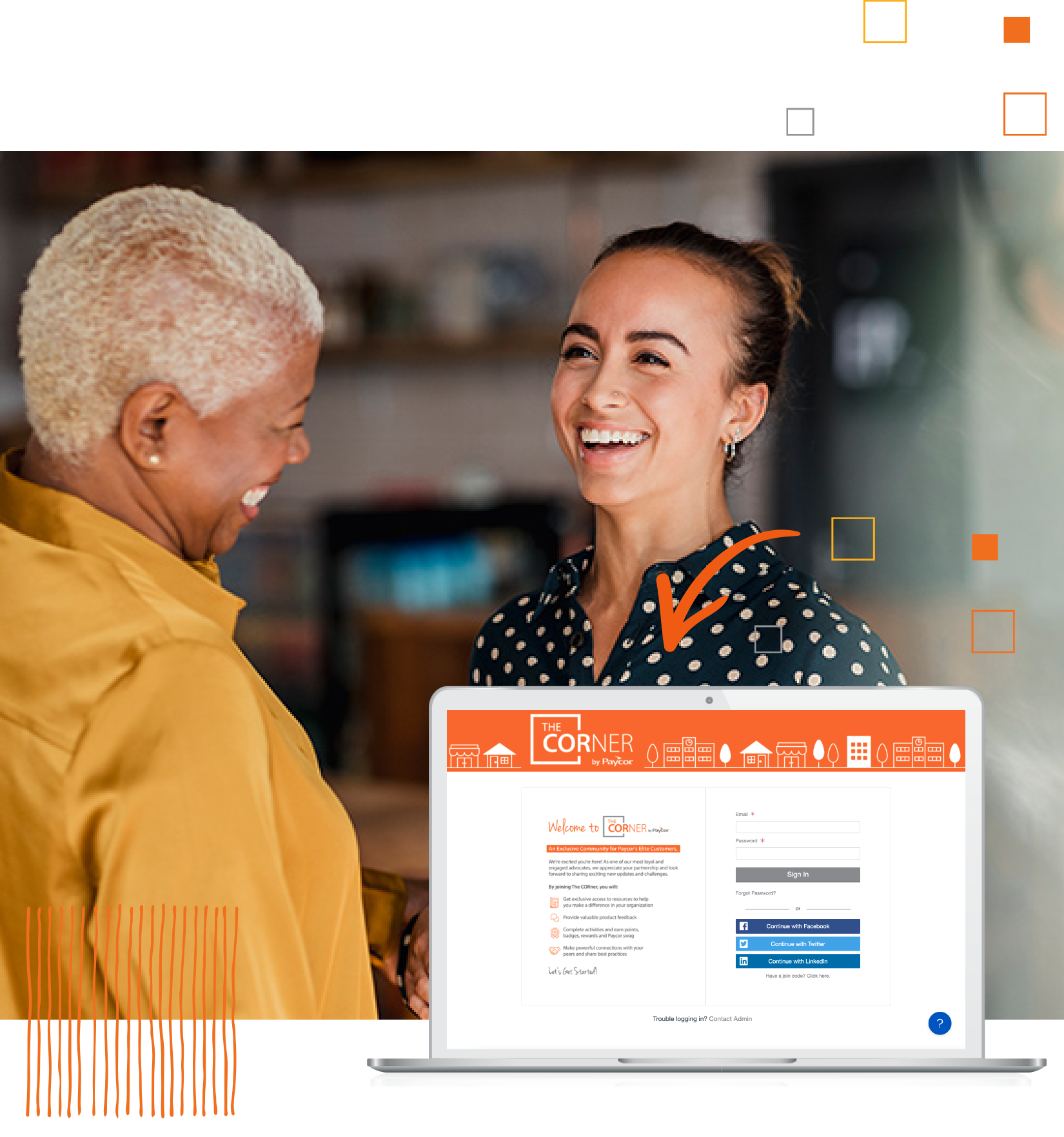 The CORner, an Exclusive Customer Community